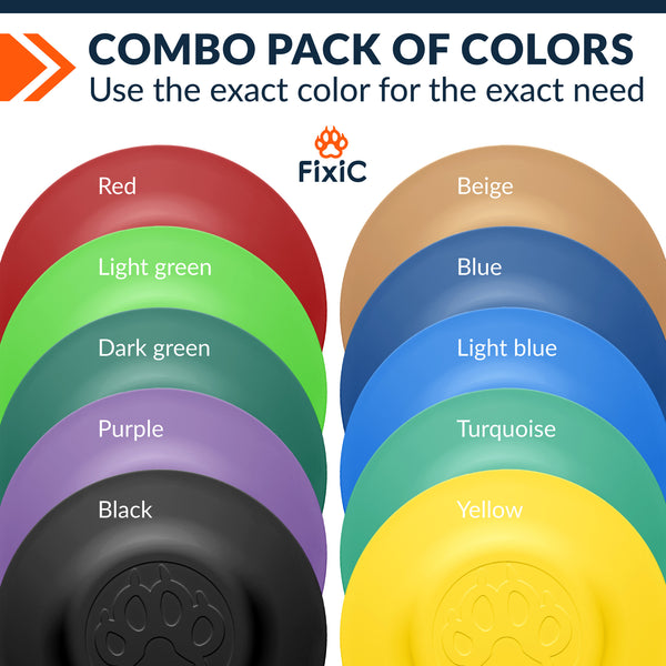 10 Pack Adhesive Patches by FixiС (Good for Libre 1, 2, 3) – Fixic Patch