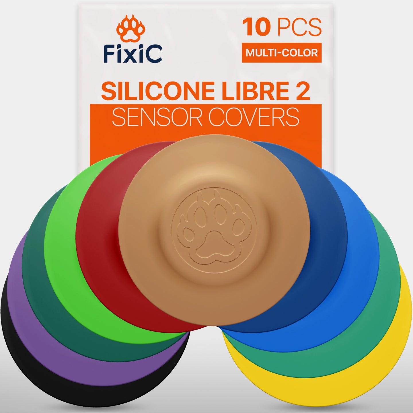 10 Pack Adhesive Patches by FixiС (Good for Libre 1, 2, 3) – Fixic Patch